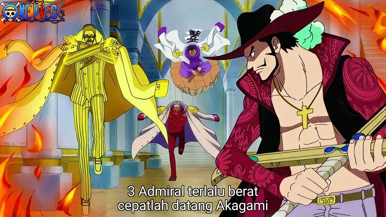 Keadaan Diluar Wano Semakin Brutal!! Shanks, Mihawk dan Para Monster ...