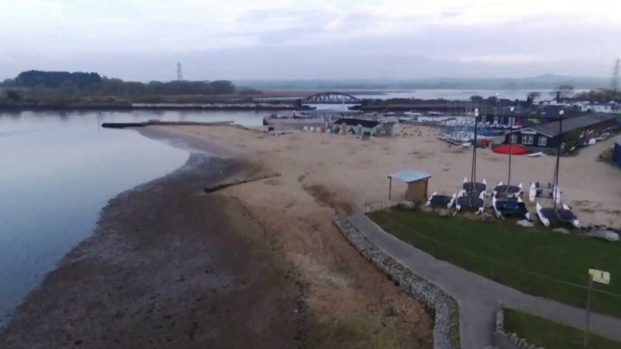 Rockley Park - Sunrise Drone Flight - YouTube