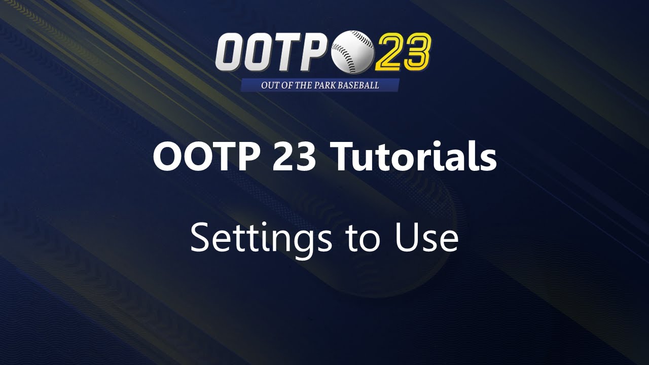 12 Settings to Use - YouTube