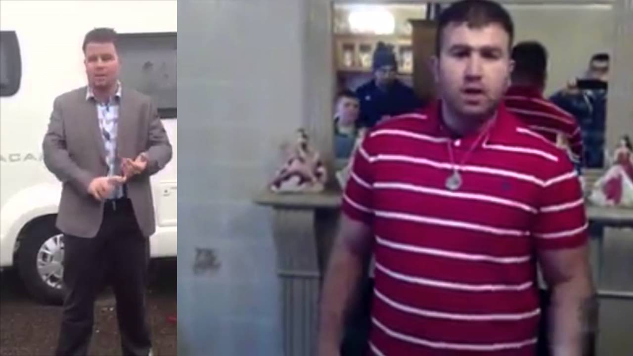 Joe Joyce son Joe reply to Simey McGinley 26/12/15 - YouTube