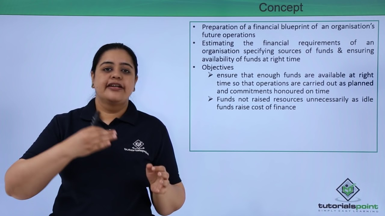 Class 12th – Financial Planning | Business Studies | Tutorials Point ...