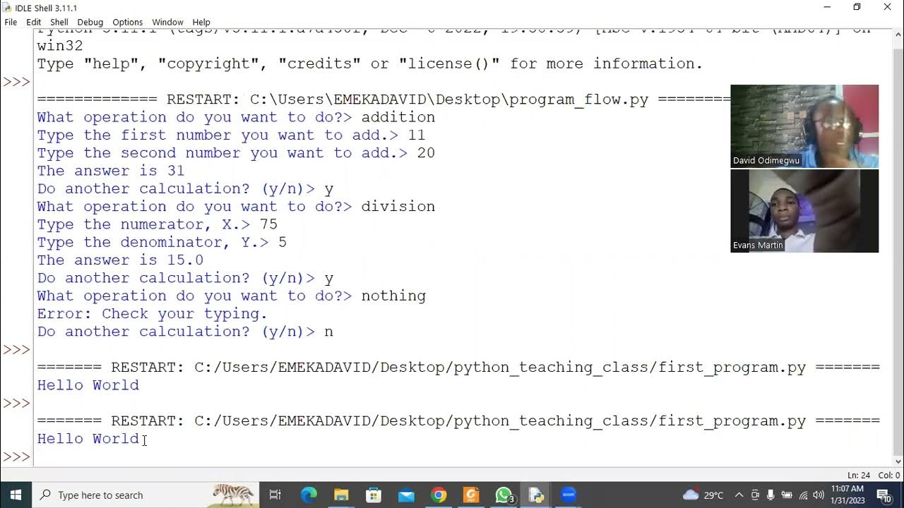 AiGoLearning Python A1003 Teacher Demo class - YouTube