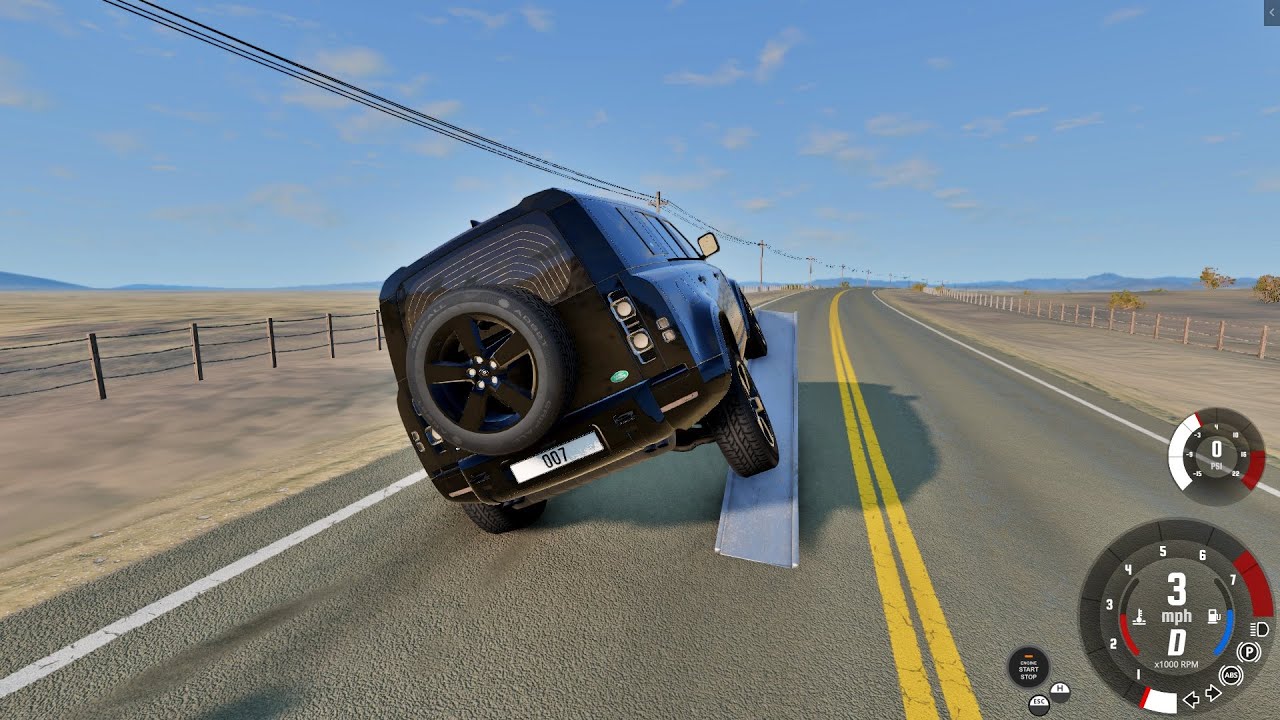 Satisfying Rollover Crashes #18 - BeamNG.Drive - YouTube