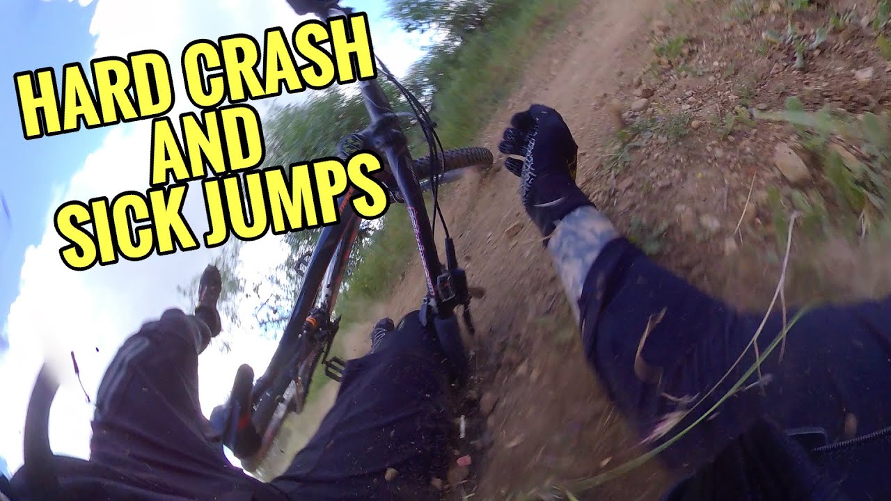 Hard Crash and Sick Jumps | Turnbull Canyon | Mountain Biking Southern ...