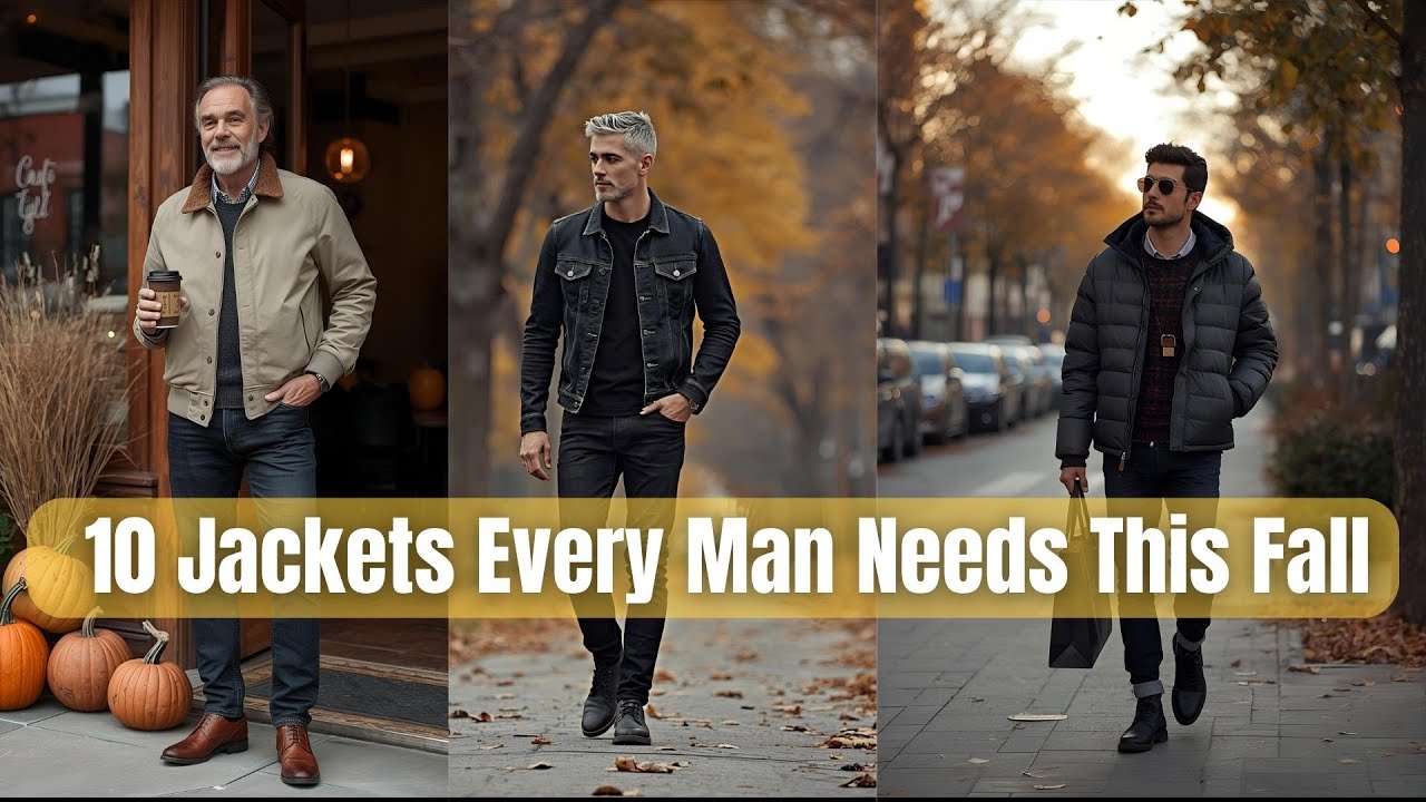 Best Jackets for Men Over 50 This Fall - YouTube