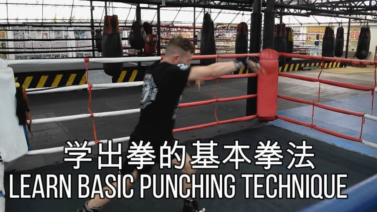 出拳的基本拳法 - Basic Punching Technique - YouTube