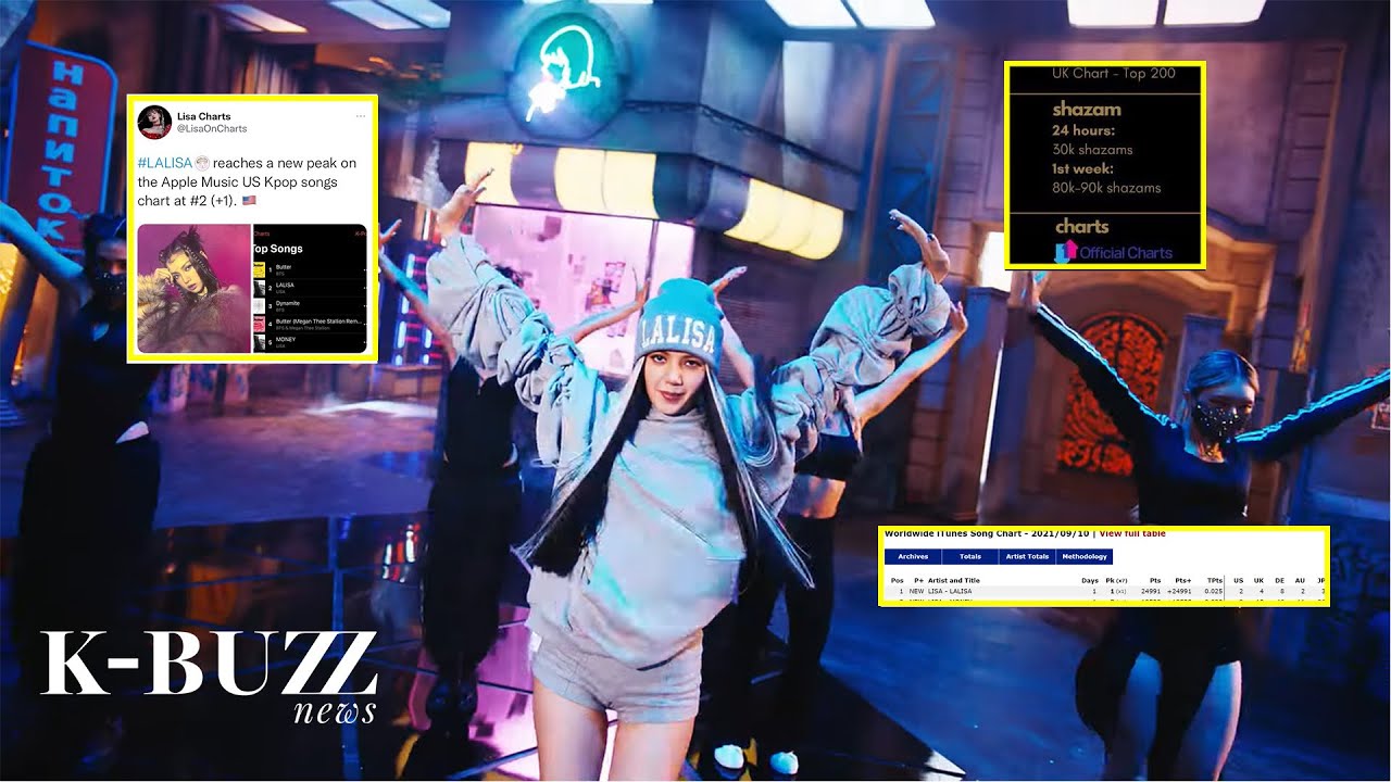 BlackPink Lisa earned various notable achievements in the first 24 ...