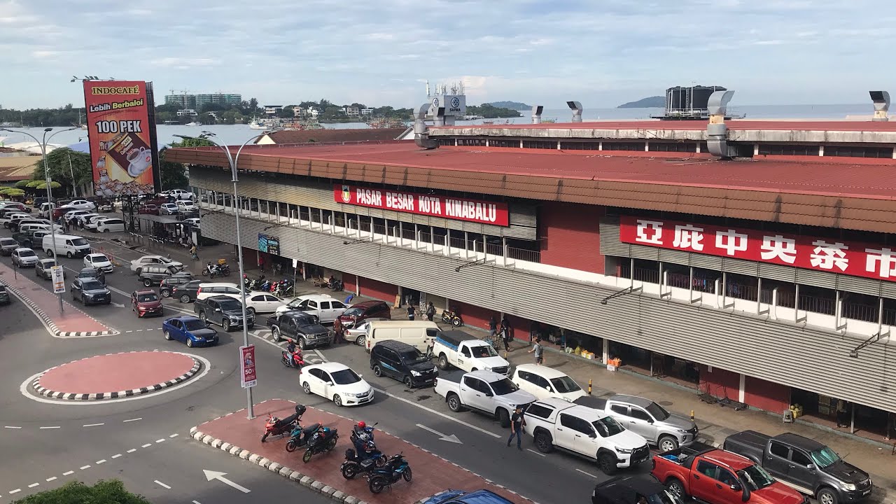 Pasar Besar Kota Kinabalu, Sabah - YouTube