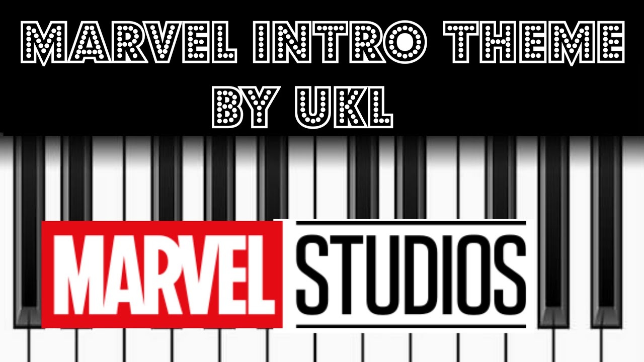 MARVEL STUDIOS 2016 INTRO THEME KEYBOARD TUTORIAL BY UKLOGITH - YouTube