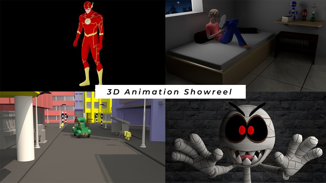 3D ANIMATION SHOWREEL 2020 - YouTube