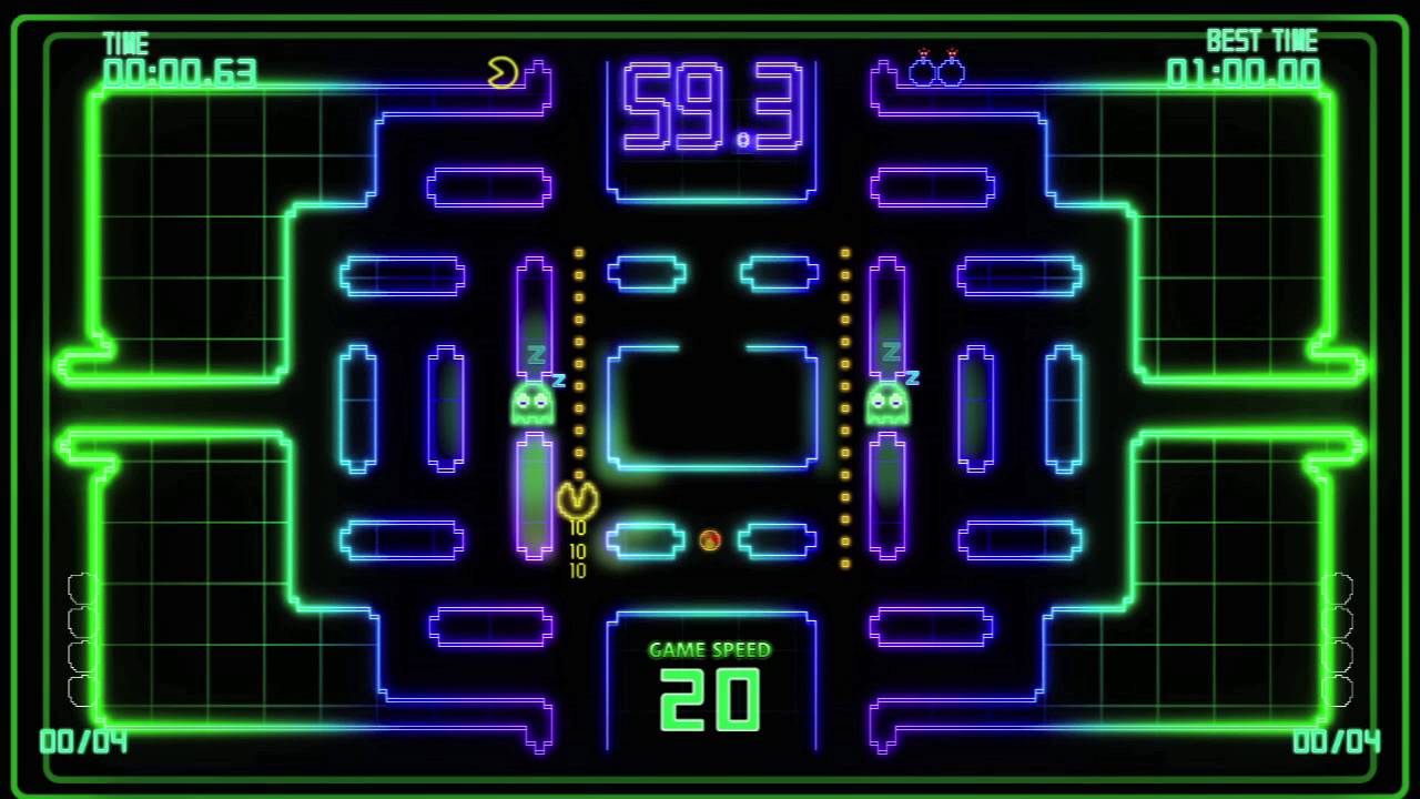 Pac-Man Championship Edition DX - All Maze Visuals - YouTube