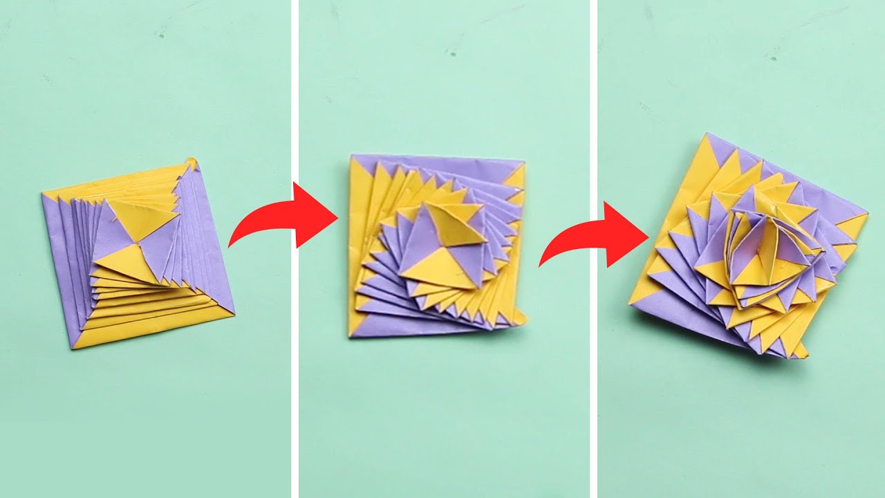 How to Make AntiStress Toys | Easy Origami Paper Toys & DIY Fidget Toys ...