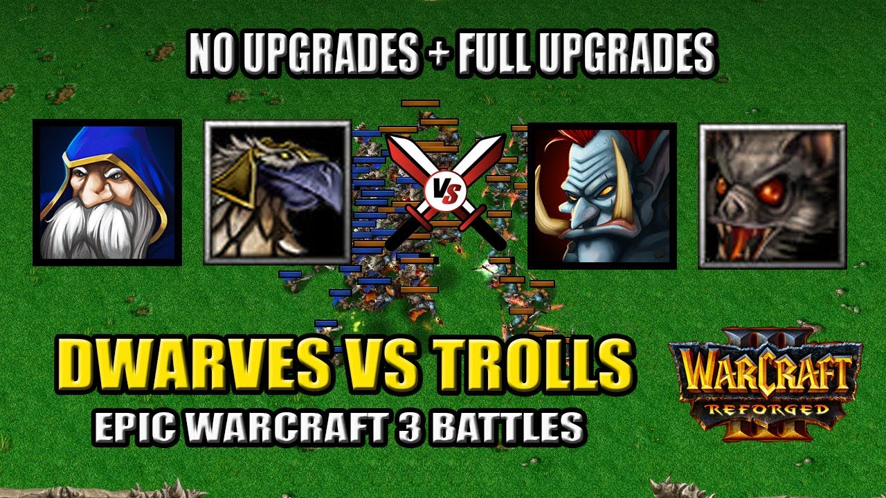 Rifleman/Gryphon Rider vs Troll Headhunter/Troll Batrider - Warcraft 3 ...