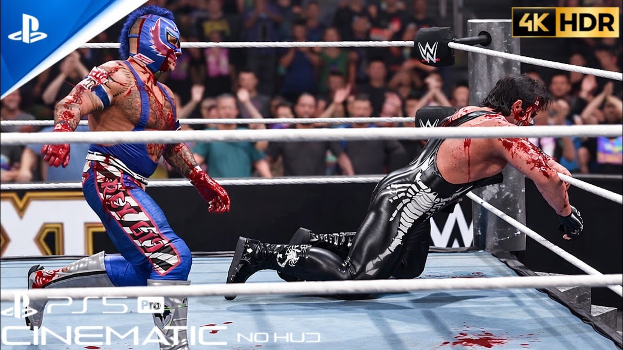 Sting vs Rey Mysterio | Heatwave | WWE 2K25 | PS5 PRO 4K | Cinematic No ...
