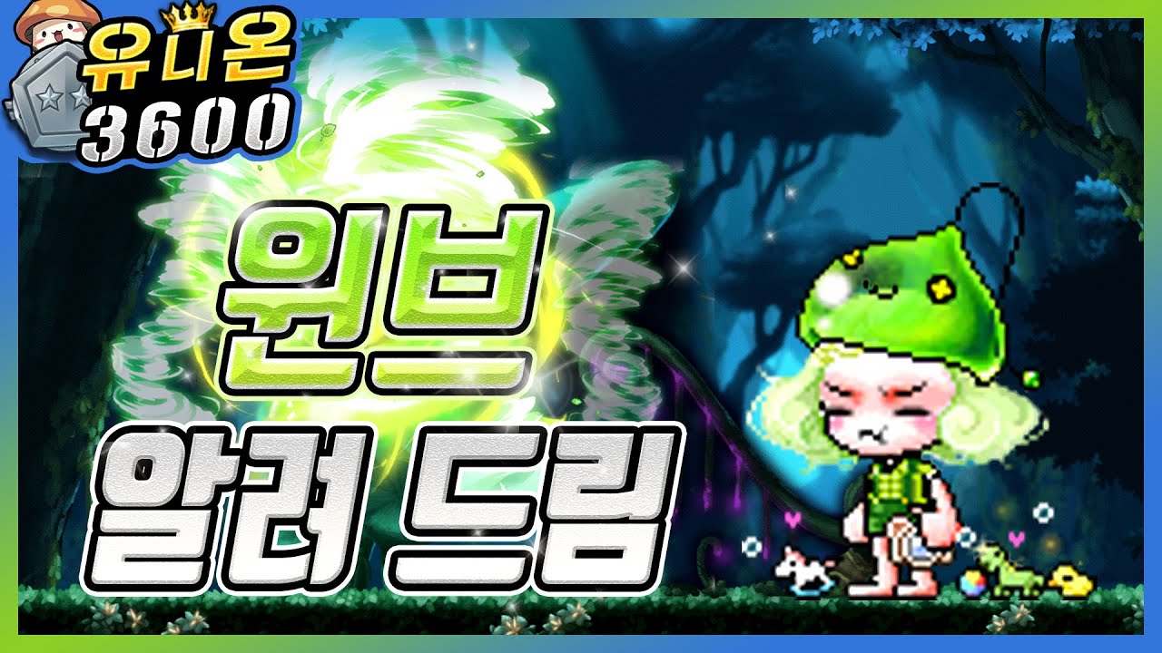 메이플 윈드브레이커윈브 5차까지 육성 공략 모든 스킬 소개 사냥터 템셋팅 메이플스토리컨셉킹 Youtube