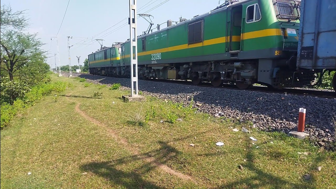 TWINS REAR PANTO ROU WAG9 HC !! BCNAM FREIGHT HIGH SPEED ACTION ...