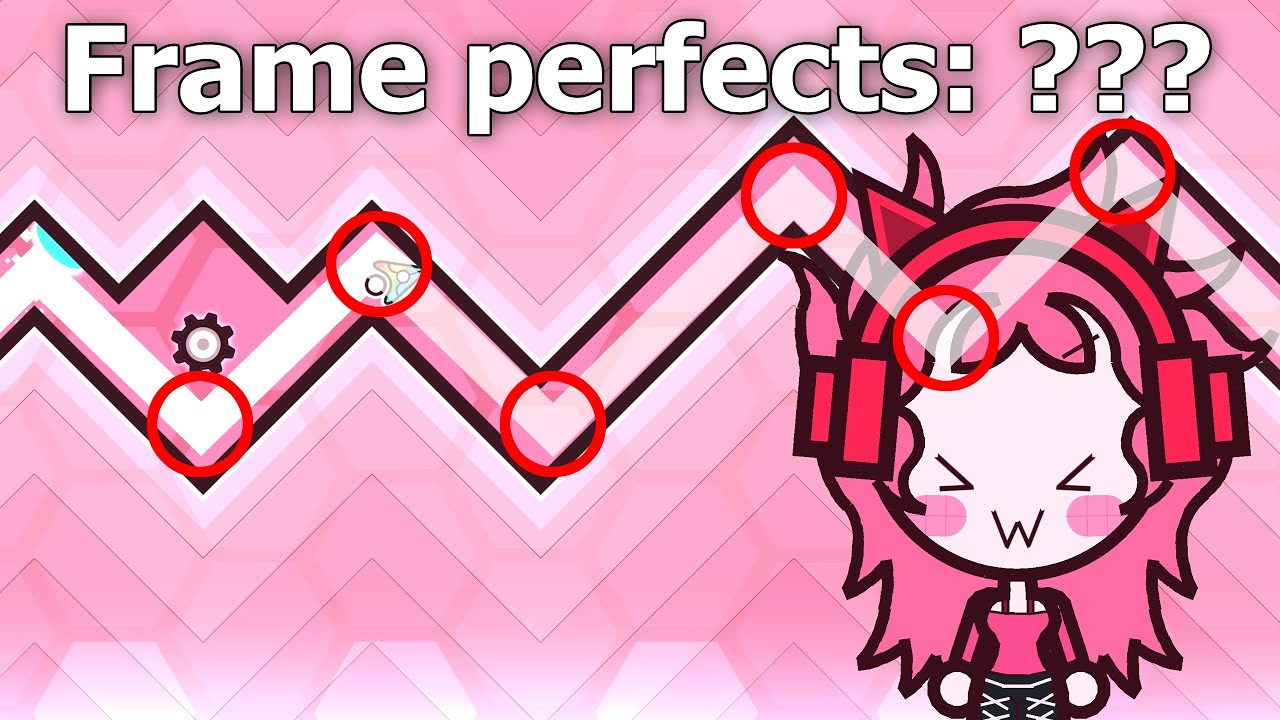 Ashley Wave Trials with Frame Perfects counter — Geometry Dash - YouTube