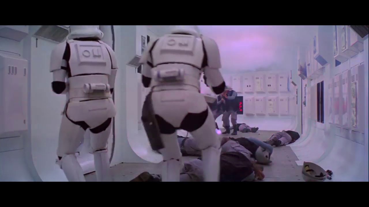 Star Wars A New Hope Opening Scene-with more sounds - YouTube