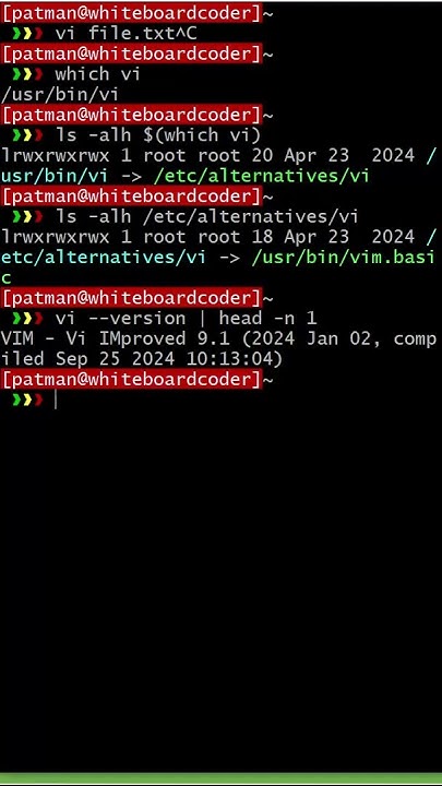 Linux How To Tell If You Are In Vi Or Vim Coding Linux Linuxtutorials Sysadmin Youtube 