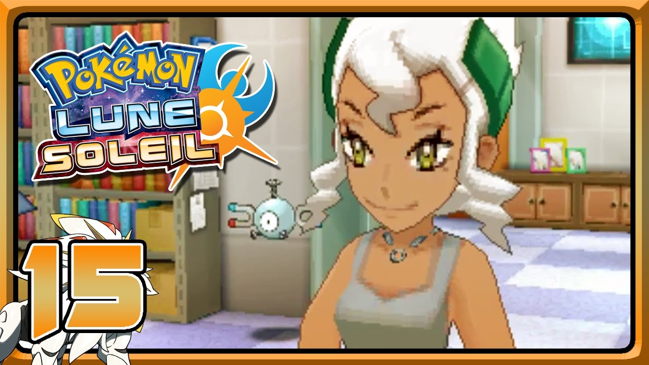 Pokémon Soleil & Lune [#15] - PROFESSEUR PIMPRENELLE - YouTube