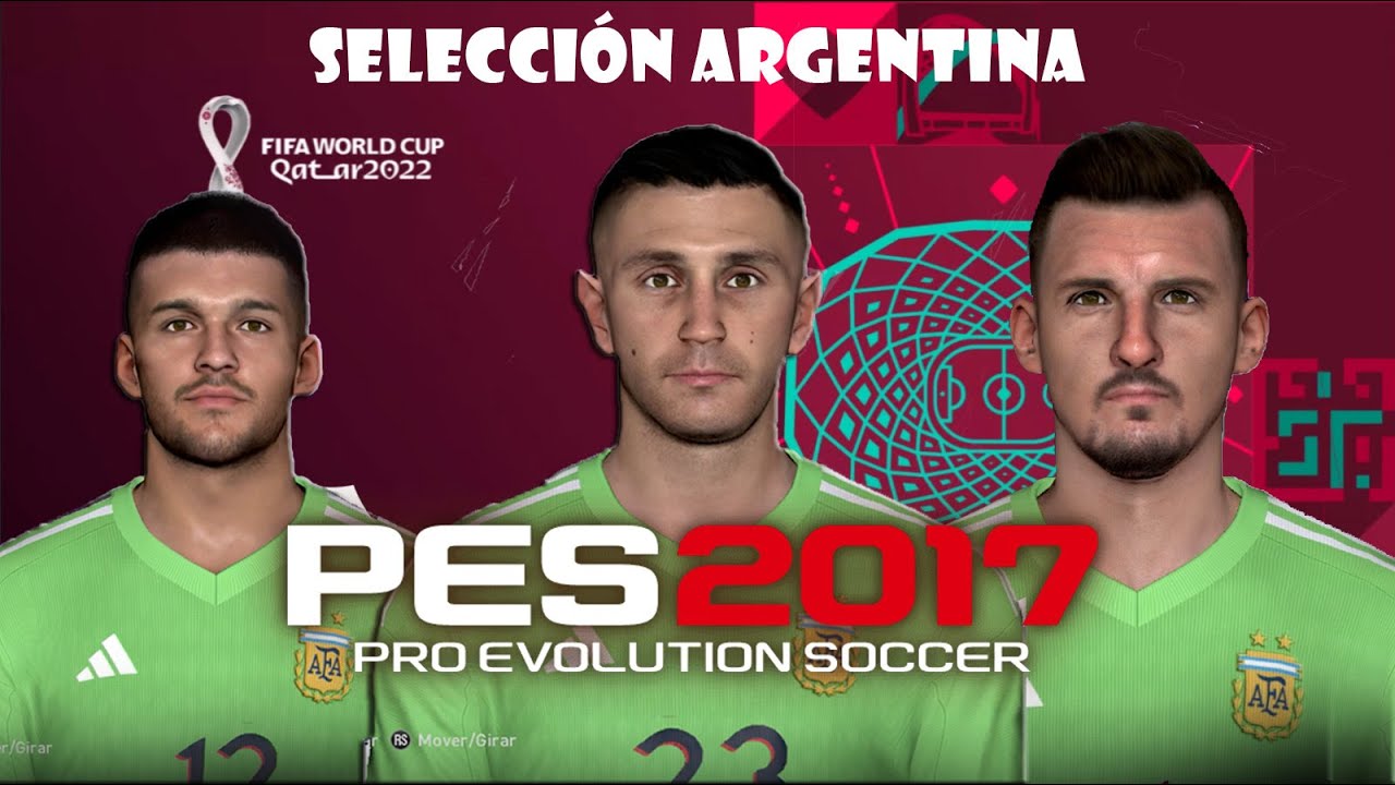 PES 2017 - Update Mini Facepack Arqueros V1 - YouTube