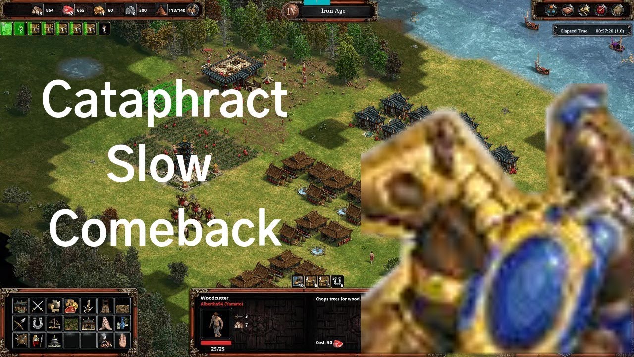 2V2 Mediterranean. Comeback with Cataphract [Age of Empires: Definitive ...
