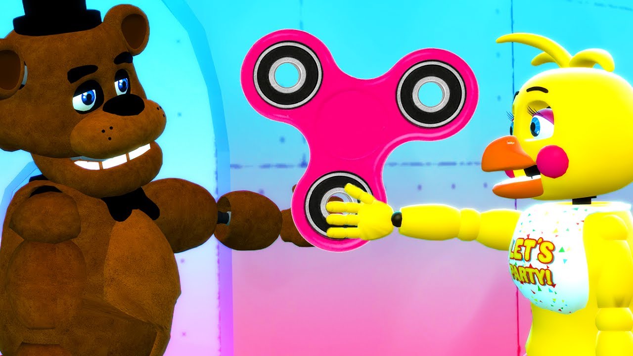 FREDDY & CHICA FIND THE ULTIMATE FIDGET SPINNER! (Gmod FNAF RedHatter ...