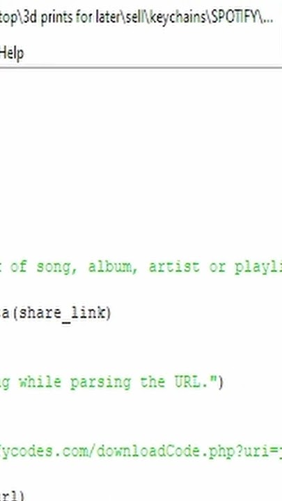 The EASIEST WAY to 3D Print Spotify Codes - YouTube