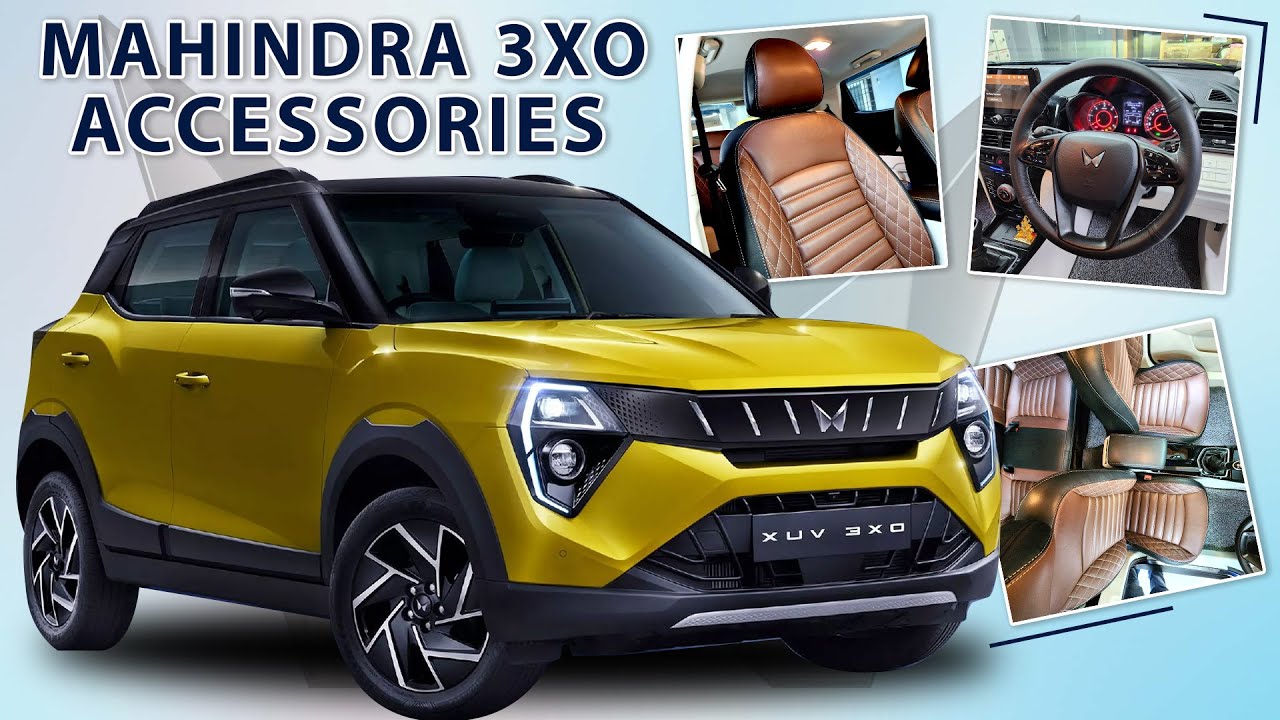 Mahindra 3XO Accessories | Best Car Accessories Chennai | Car Lights ...