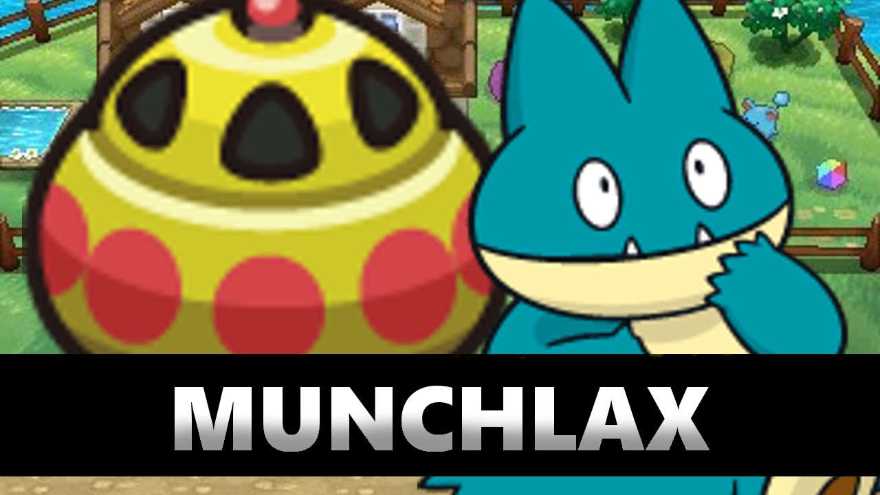 Como & Onde pegar/conseguir - Munchlax em Pokémon X & Y - YouTube