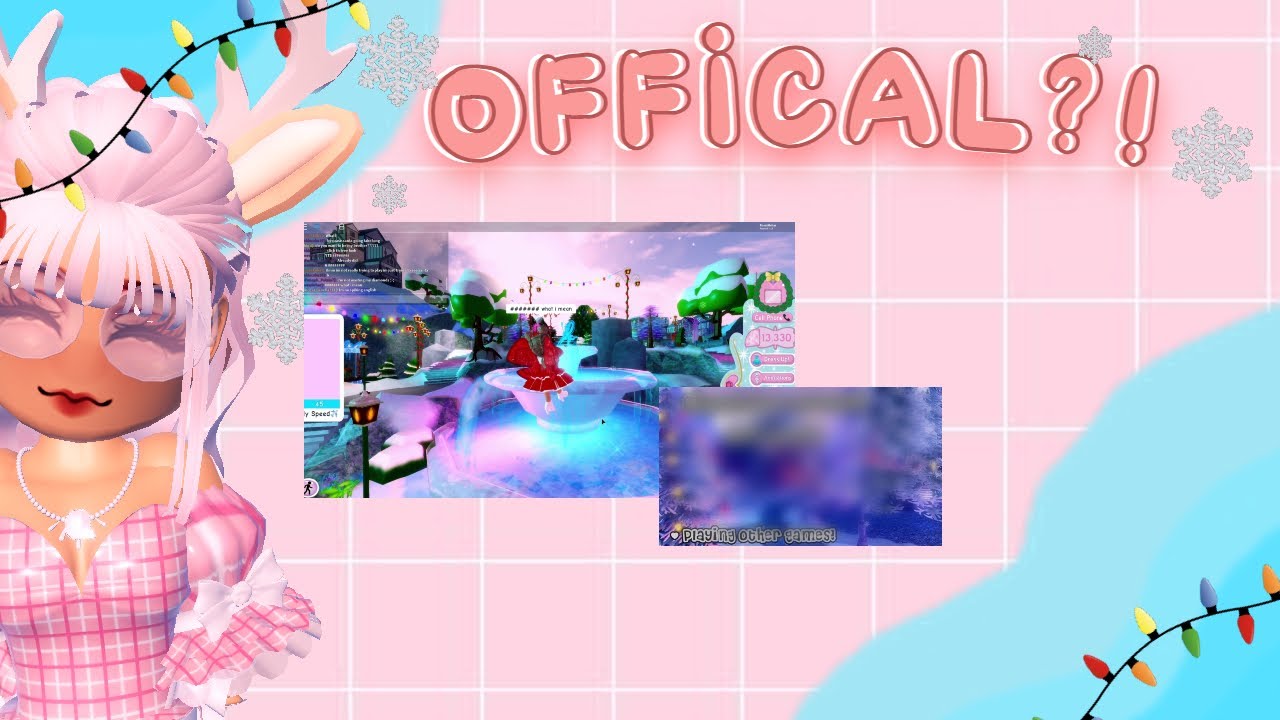 Royale High CHRISTMAS update COMFIRMED! | Royale High Christmas 2022 ...