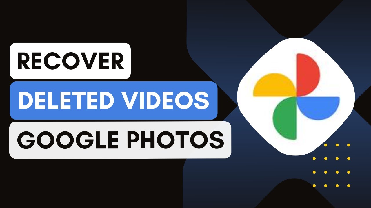 How To Recover Deleted Videos From Google Photos ! - YouTube