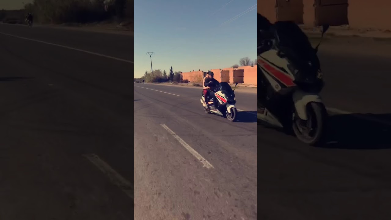 Cabrage tmax530 lbelbala fmarrakech🔥🔥💕 - YouTube