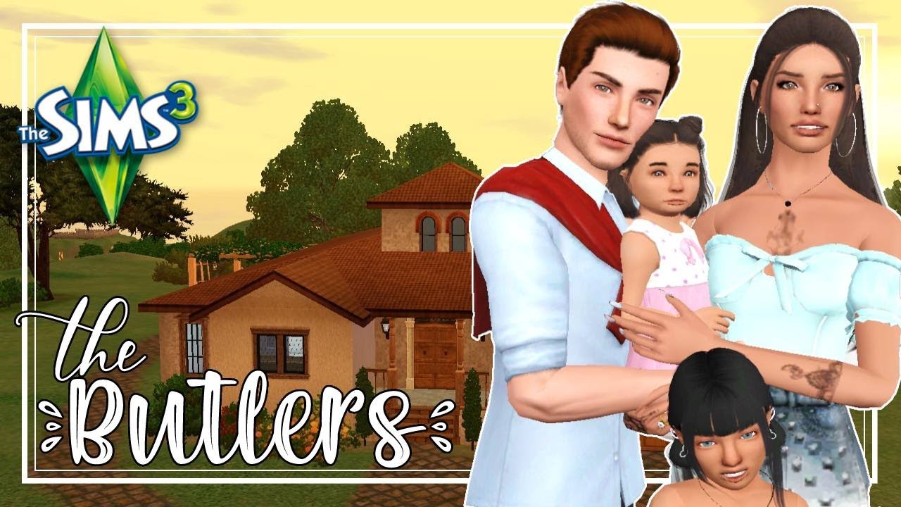 The Sims 3: Current Household || The Butlers (September 2021) - YouTube