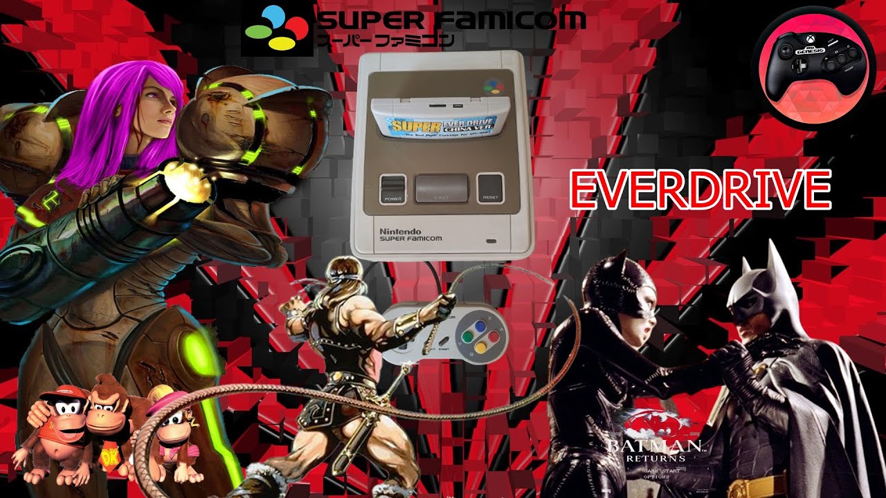SUPER FAMICOM #EVERDRIVE BATMAN RETURNS SUPER METROID E + - YouTube