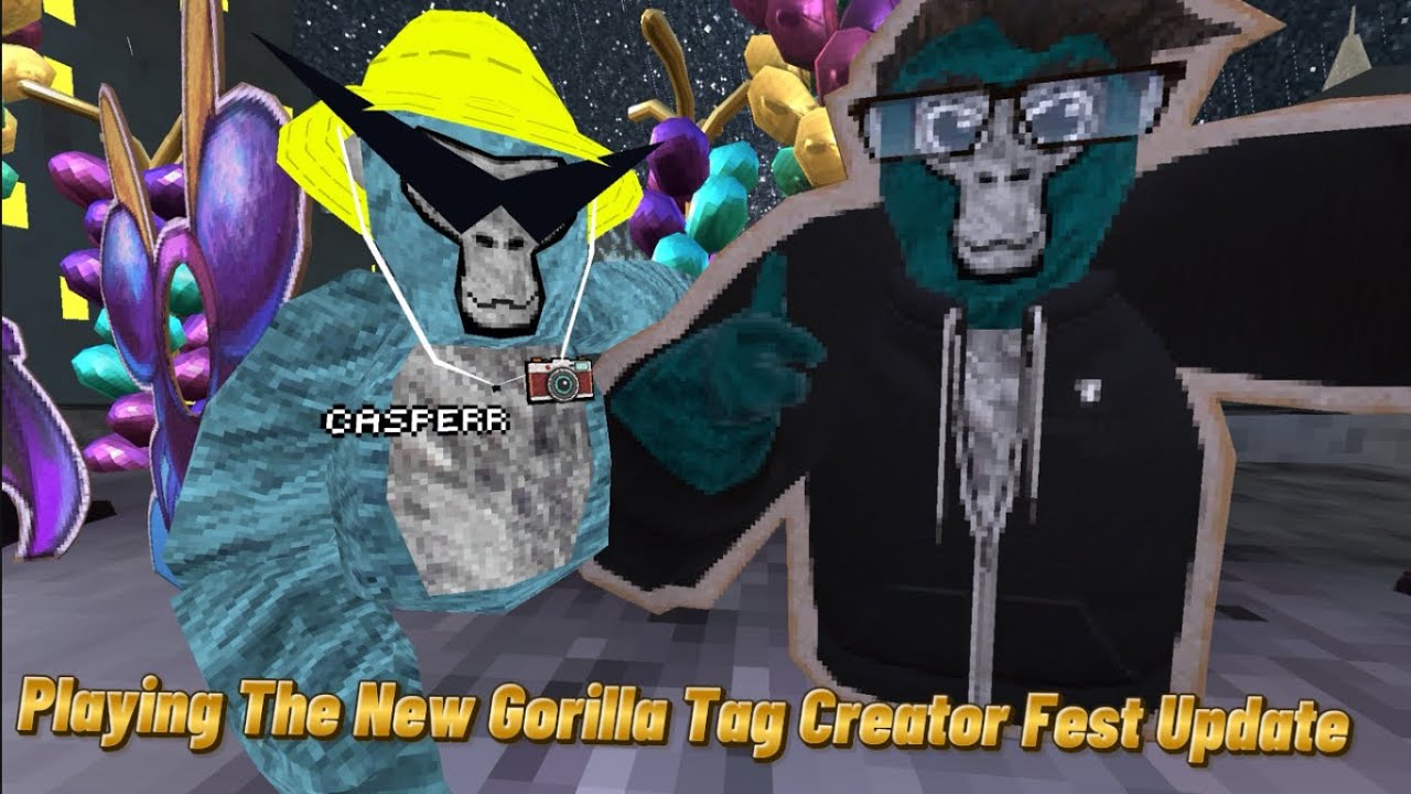Playing the new Gorilla Tag Creator Fest update! - YouTube