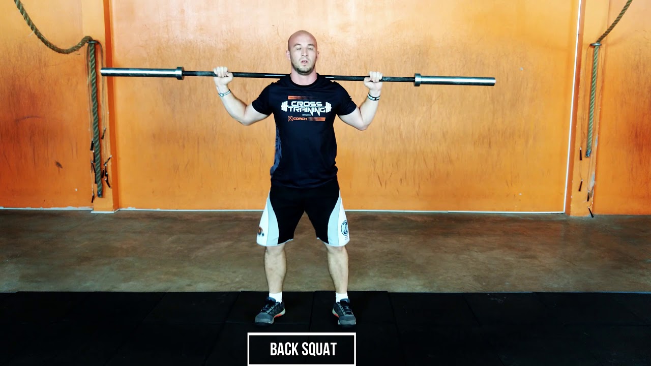 Back Squat Cross Training Botucatu - YouTube