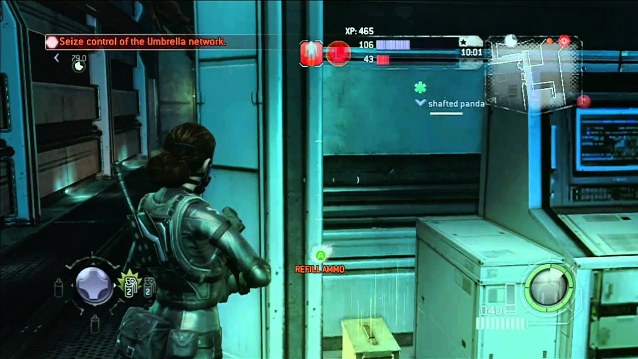 Nemesis mode Resident Evil Operation raccoon city Lupo gameplay - YouTube