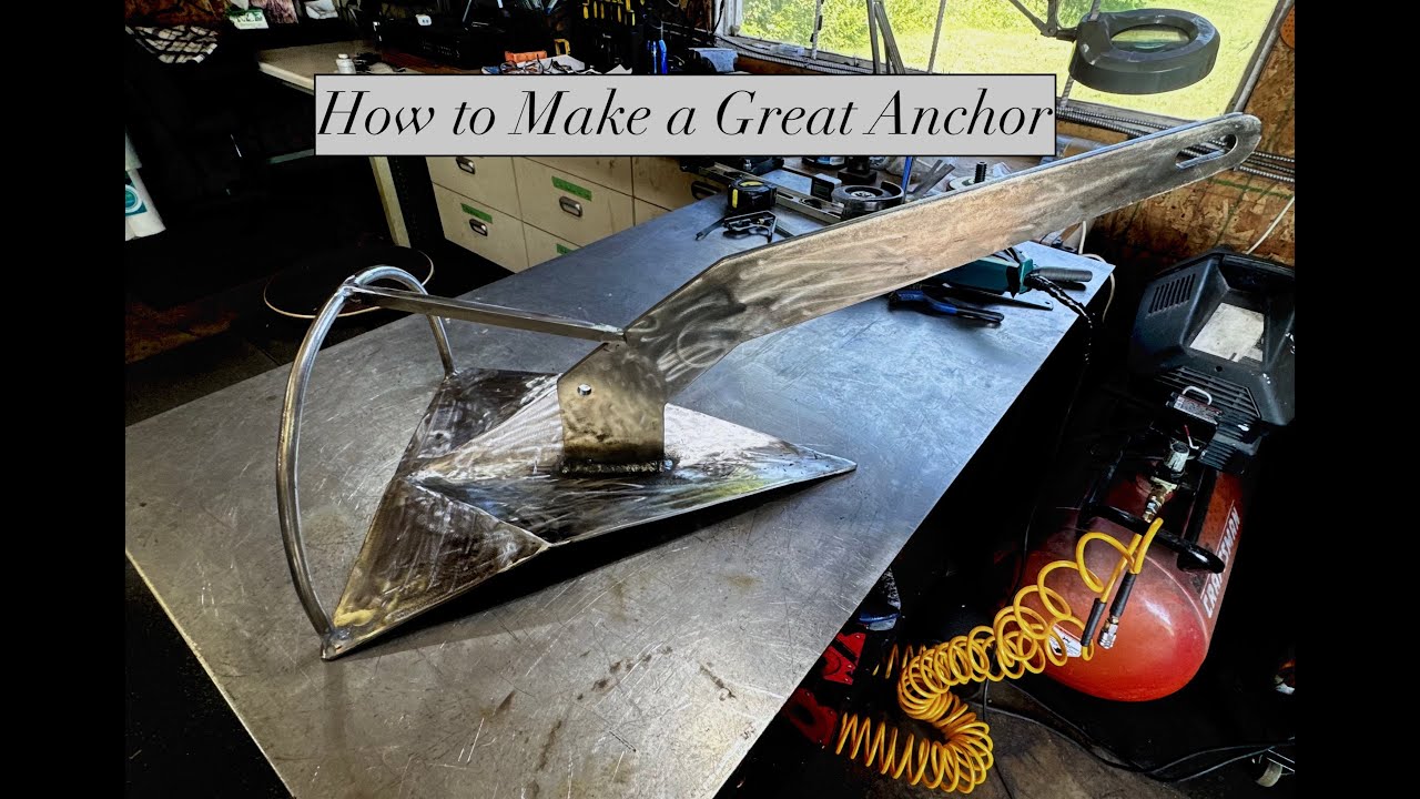 How to Make a Great Boat Anchor - YouTube