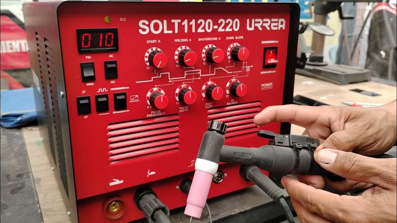 FUNCIONES 2 Y 4 TIEMPOS EN EQUIPOS TIG, CLASE II - YouTube
