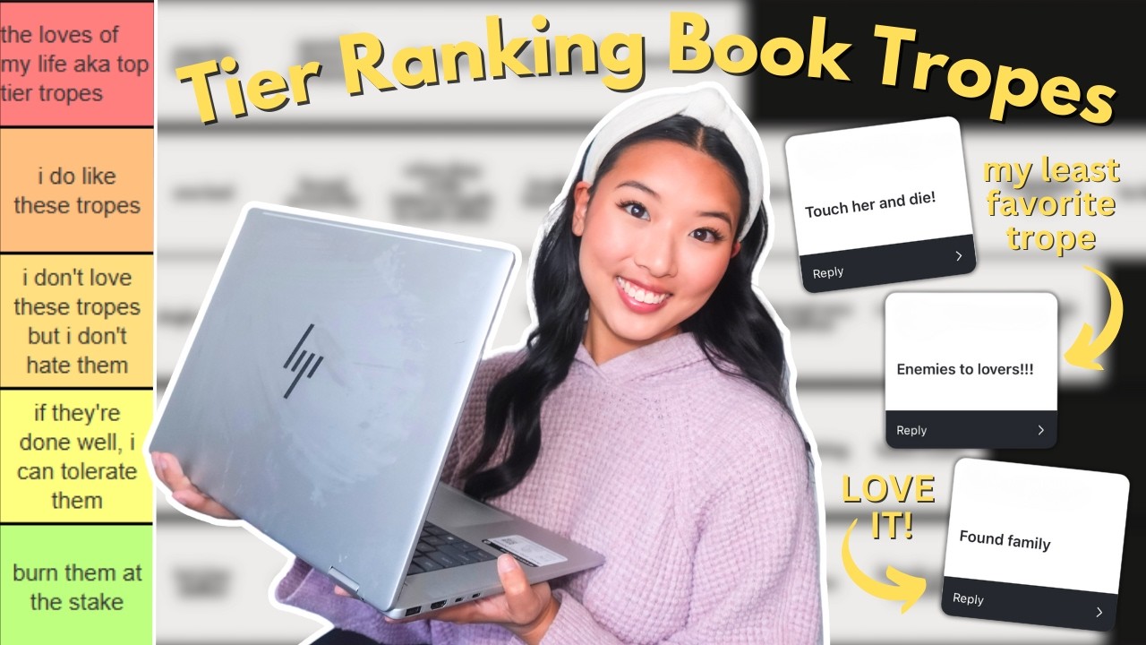 Tier Ranking YOUR Favorite Book Tropes! - YouTube
