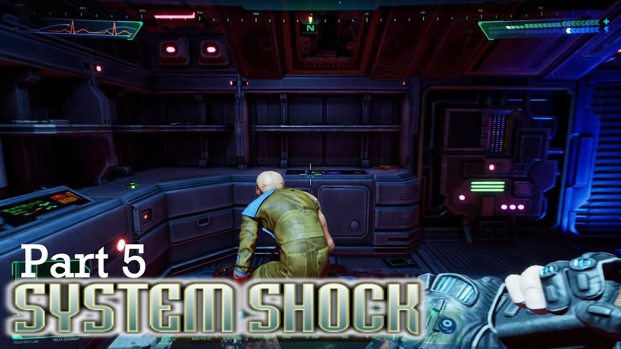 System Shock Remastered | Classic Game First look | Part 4 | Exploring ...