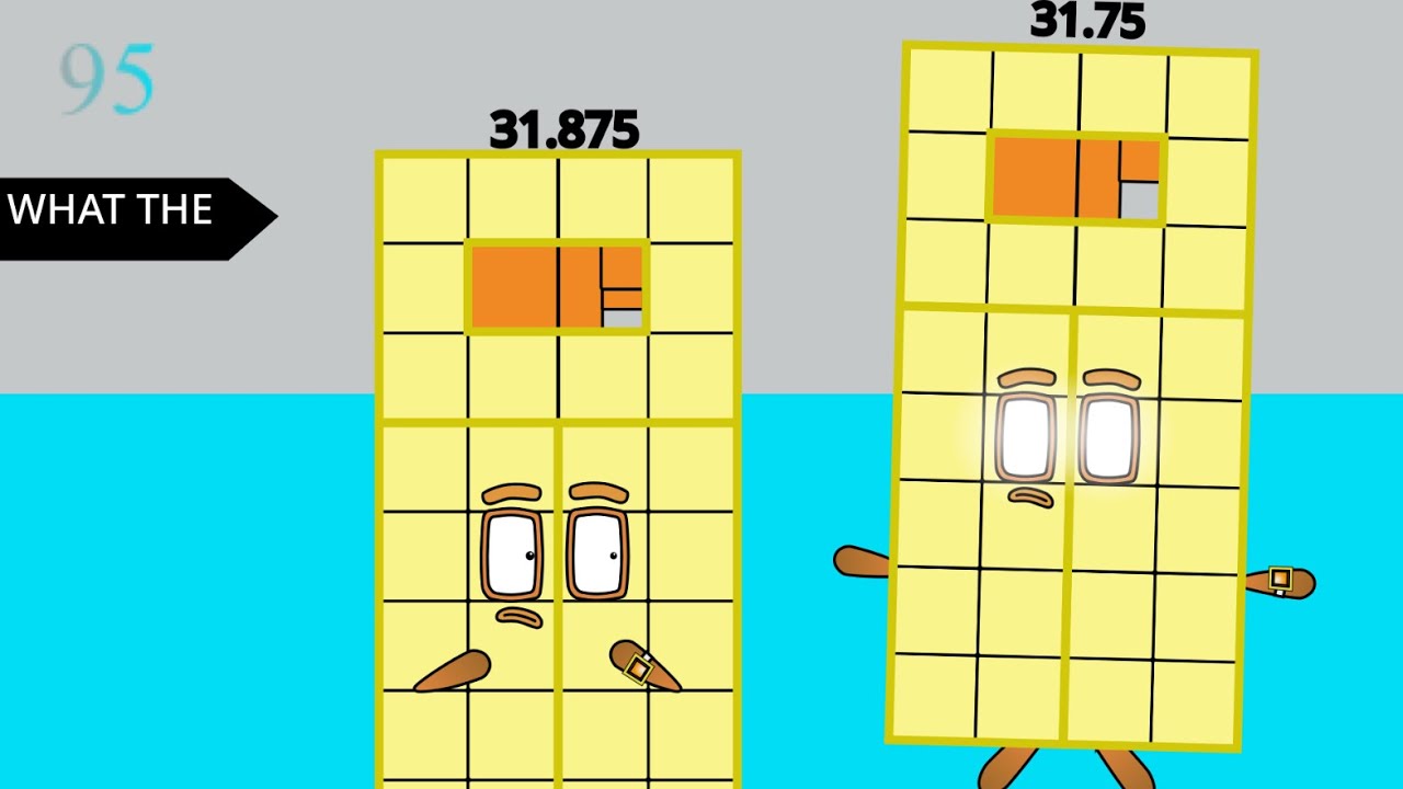 Numberblocks Band Sixteenths 95 (Bonus) - YouTube