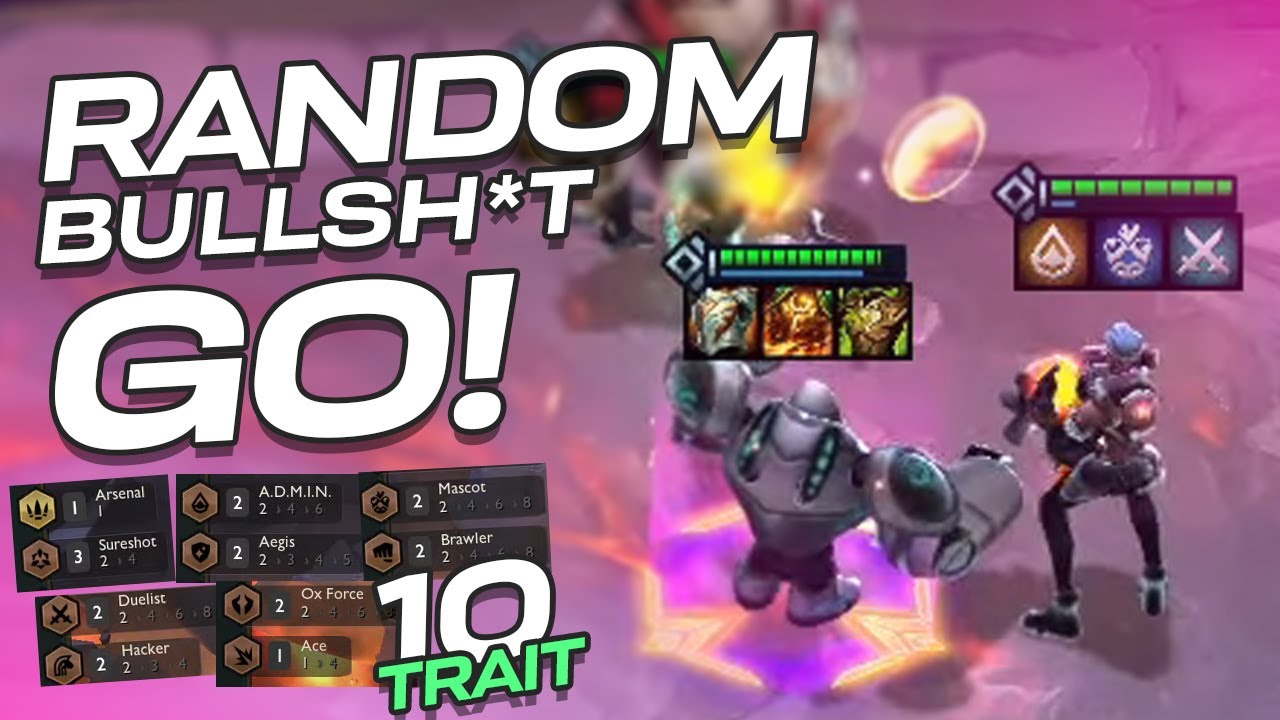 RANDOM BULLSHIT GO - LoL Taktik Savaşları - YouTube