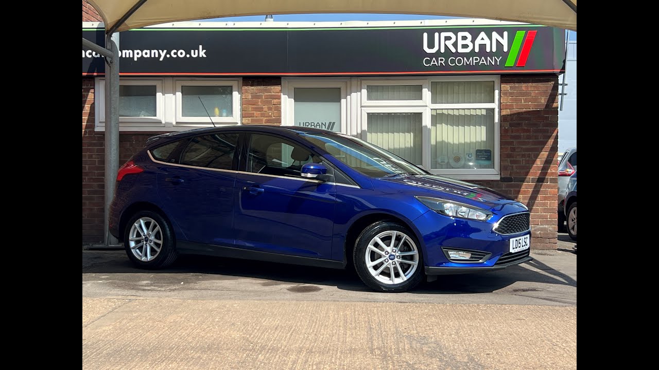 2015 Ford Focus Zetec 1.6i Automatic 5DR hatch --Urban Car Company ...