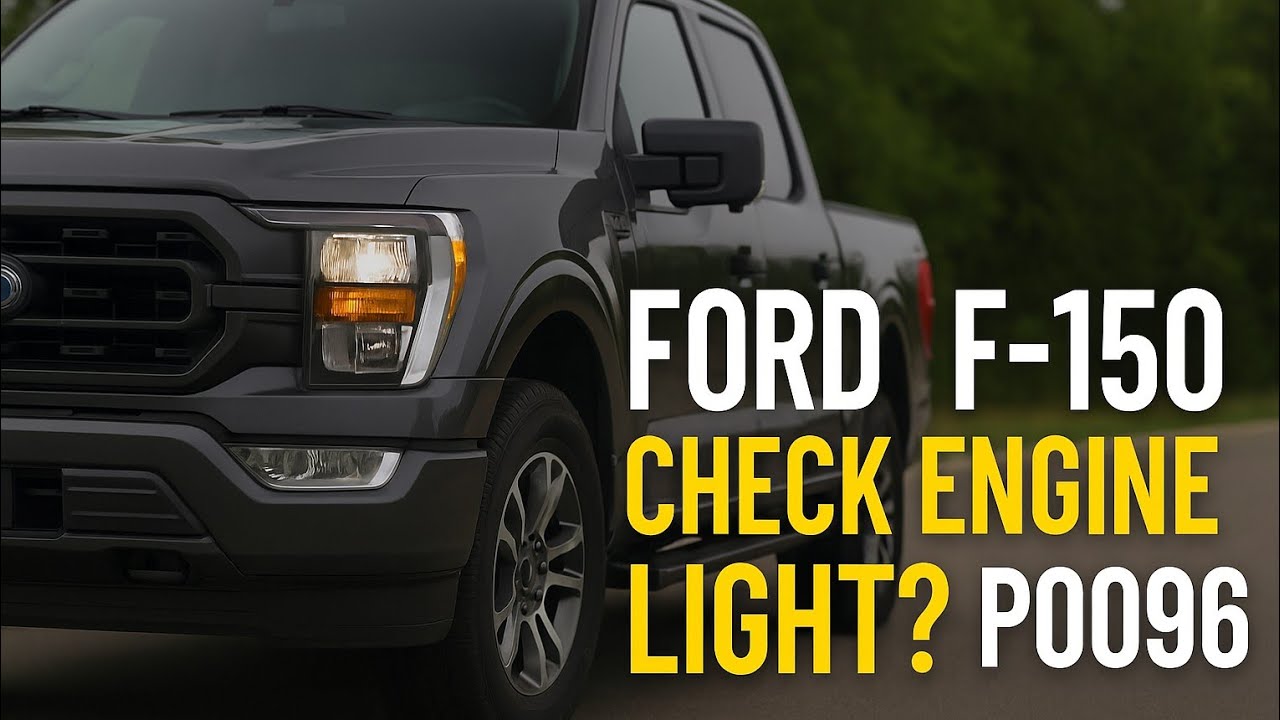 Ford F-150 Check Engine Light? Fix Code P0096 Before It Gets Worse ...