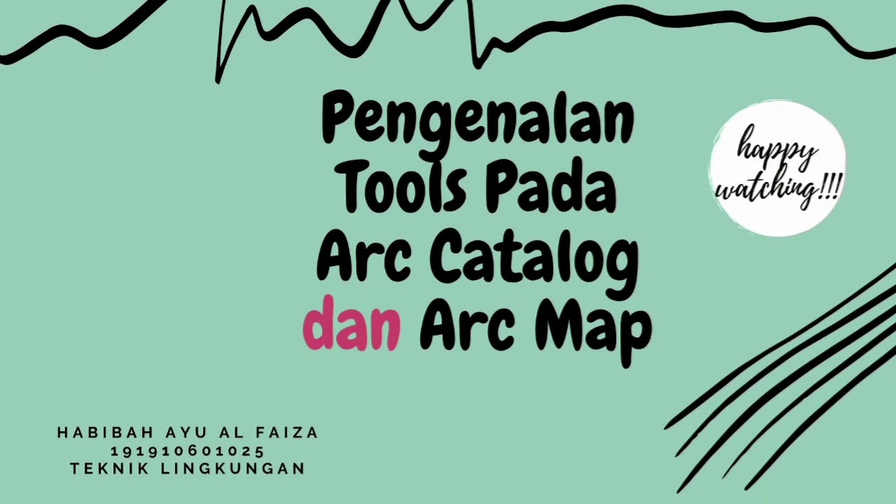 Pengenalan Tools Pada Arc catalog dan ArcMap - YouTube