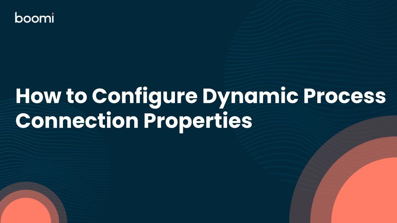 How to Configure Dynamic Process Connection Properties - YouTube
