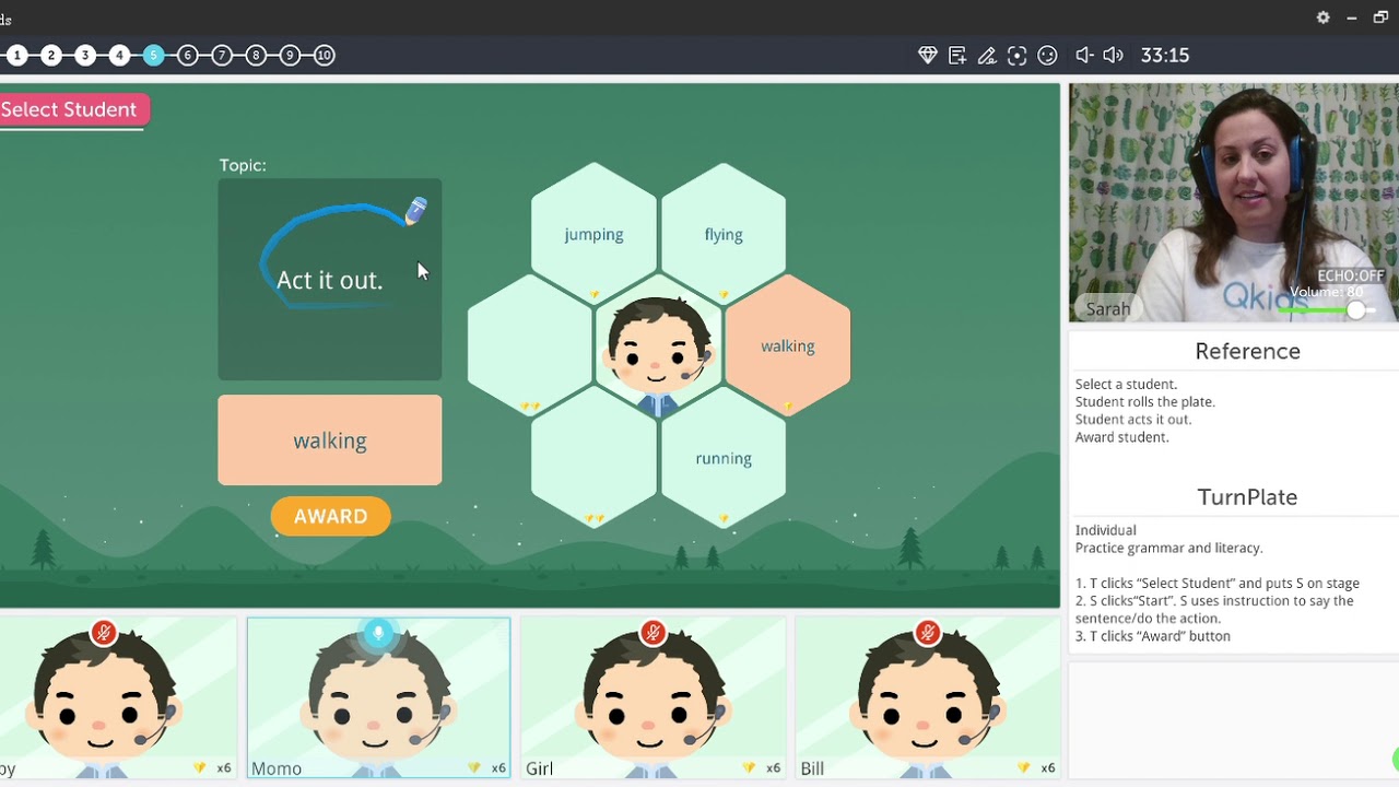 How to play QKids basic games - YouTube