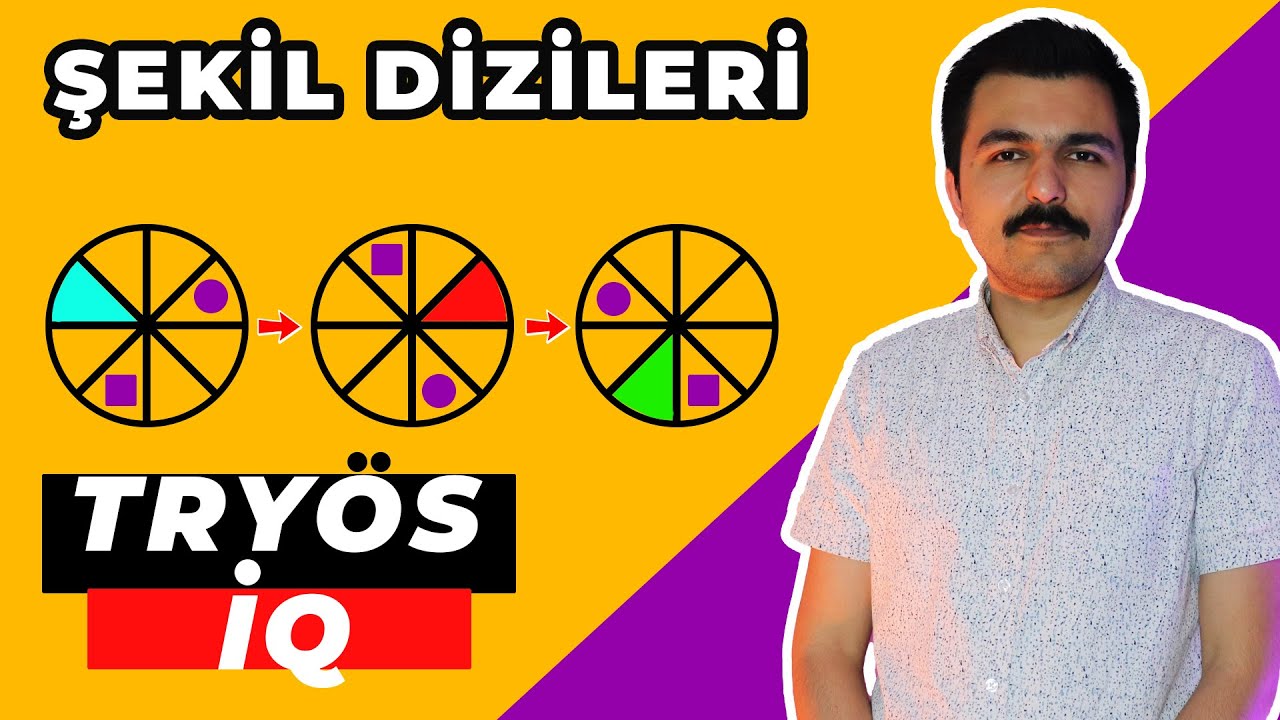 آزمون یوس ترکیه- هوش - دنباله اشکال- ŞEKİL DİZİLERİ-TRYÖS - YouTube